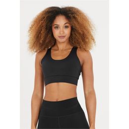 ENDURANCE ATHLECIA ATHLECIA Damen Sport-BH "Gaby", Gr. XS, schwarz, 75% Polyamid, 25% Elasthan, unifarben, BHs, mit mittelhohem Support und Quick-Dry-Funktion