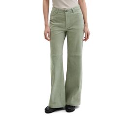Marc O'Polo MARC O'POLO Damen Lederhose "aus softem Ziegenleder"fresh sage, Gr. 36, unifarben, Obermaterial: 100% Leder. Futter: 100% Polyester, Hosen