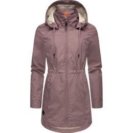 Ragwear Damen Kurzmantel "Dakkota II", lila, Gr. XXXL, Obermaterial: 100% Polyester. Innenfutter: 100% Polyester, M&auml;ntel, Wasserdichter Outdoormantel