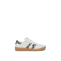 Marc O'Polo MARC O'POLO Damen Sneaker "mit Zebrafellakzenten", Gr. 38schwarz, Obermaterial: 96% Leder, 4% Polyester, unifarben, Schuhe