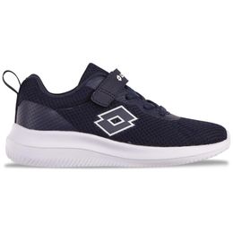 Lotto Kinder Sneaker, Gr. 32, blau, Kunstfaser, Synthetik, unifarben, Schuhe, - extra leicht & bequem