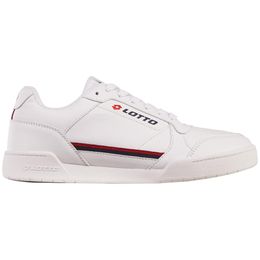 Lotto Herren Sneaker, Gr. 49, rot, Kunstfaser, Synthetik, Schuhe, - besonders vielseitig zu kombinieren