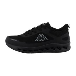 Kappa Herren Sneaker "RENA", Gr. 40, schwarz, Synthetik, Schuhe
