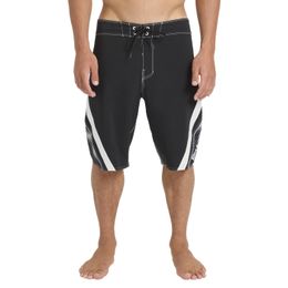 Billabong Herren Boardshorts "Fluid 2K Pro", schwarz-wei&szlig;, Gr. 33, Obermaterial: 72% Polyester, 20% Baumwolle, 8% Elasthan., Hosen