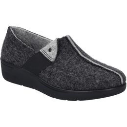 Josef Seibel Damen Hausschuh "Tara 10, anthrazit", Gr. 42, grau, Obermaterial: 100% Textilmaterial TEXMAT., Schuhe