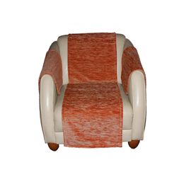 Sofal&auml;ufer WIRTH, B:50cm H:5mm L:200cm, orange, Kunstfaser, Teppiche, "Miriam", 1 St&uuml;ck