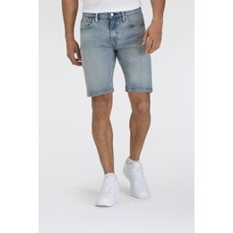 Levi's LEVI'S Herren Jeansshorts "405 STANDARD SH", blau, Gr. 36, unifarben, Denim/Jeans, Obermaterial: 99% Baumwolle, 1% Elasthan, Jeans, Sommerhose