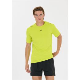 Virtus Herren Funktionsshirt "Walton", gelb, Gr. XXL, unifarben, 89% Polyamid, 11% Elasthan, Shirts, mit praktischer Quick-Dry-Funktion