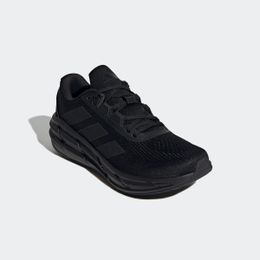 Herren Laufschuh "QUESTAR 3 M", adidas Performance, Gr. 44, schwarz, Synthetik, Textil, Schuhe