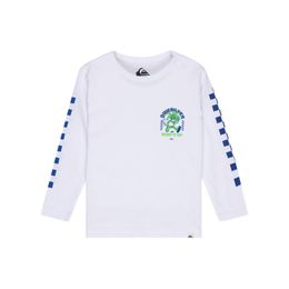 Quiksilver Jungen Langarmshirt "Ev Surfs Up"wei&szlig;, Gr. 3, Obermaterial: 100% Walkfrottier;, Shirts