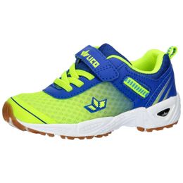 Lico M&auml;dchen Hallenschuh "Sportschuh Barney VS", Gr. 39, gelb, Synthetik, Schuhe