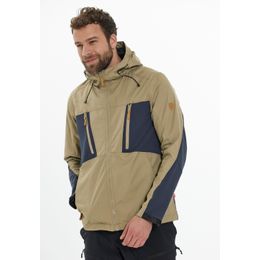 WHISTLER Herren Outdoorjacke "ELDON M", bunt, Gr. S, unifarben, 65% Polyester, 35% Baumwolle, Jacken, aus atmungsaktivem Material