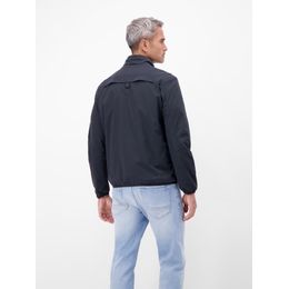 Lerros Herren Outdoorjacke, schwarz, Gr. XXXL, unifarben, Web, Obermaterial: 63% Baumwolle, 33% Polyamid, 4% Elasthan, Jacken, mit Stehkragen und