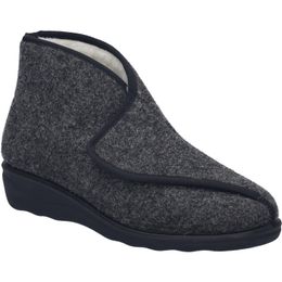 Josef Seibel Damen Hausschuh "Nice 111, anthrazit", Gr. 39, grau, Obermaterial: 100% Textilmaterial TEXMAT., Schuhe