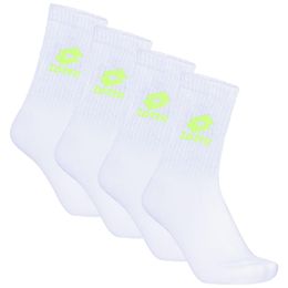 Lotto Herren Socken, Gr. 47, wei&szlig;, Baumwollmischung, Socken, - ideal f&uuml;r alle urbanen Styles