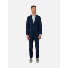 Thomas Goodwin Herren Anzug "Anzug", blau, Gr. 46, unifarben, 52% Polyester, 43% Wolle, 5% Elasthan, Anz&uuml;ge, im Slim-Fit, 10103-0-20707