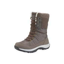 Hi-Tec Damen Outdoorwinterstiefel "Riva Waterproof", Gr. 36, grau, Synthetik, Textil, Schuhe, Winterstiefel, Snowboots, Winterschuhe, wasserdicht &