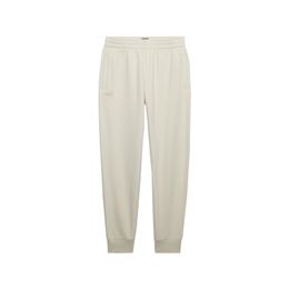 Superdry Herren Sweathose "ESSENTIAL LOGO JOGGERS HB"birch, Gr. M, unifarben, angeraute Sweatware, Obermaterial: 70% Baumwolle, 30% Polyester, Hosen,