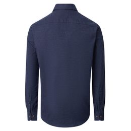 Casamoda Herren Langarmhemd "Casamoda Freizeithemd Langarm uni"blau, Gr. M, unifarben, 100% Baumwolle, Hemden