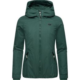 Ragwear Damen Winterjacke "Dizzie Warm", gr&uuml;n, Basic, Gr. XS, Obermaterial: 100% Polyester. Innenfutter: 100% Polyester. Wattierung: 100% Polyester,