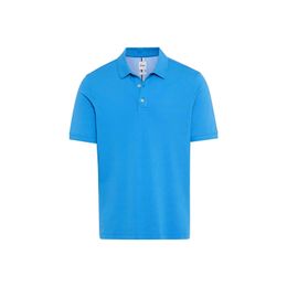 Brax Herren Poloshirt "Poloshirt Pete 1er Pack", blau, Gr. S, Obermaterial: 96% Baumwolle CO. 4% Elasthan EL., Shirts