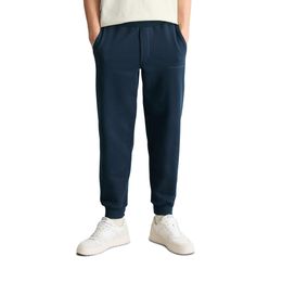 Marc O'Polo Herren Chinohose "aus Bio-Baumwolle"navy teal, Gr. XL, MARC O'POLO DENIM, unifarben, Obermaterial: 100% Baumwolle, Hosen