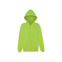 Hoona Zip-Up Hoodie female Green size XXL
