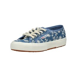 Superga Damen Sneaker "Superga Sneaker Baumwolle", Gr. 37, blau, Textil, Schuhe