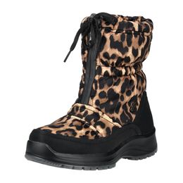 Josef Seibel Damen Snowboots "Josef Seibel Stiefel Lederimitat/Textil", Gr. 39leopard, Lederimitat, Textil, Schuhe