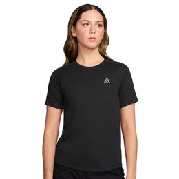 Nike Trail Dri-Fit Short Sleeve Top Bekleidung Damen schwarz