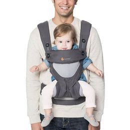 ergobaby 360-Babytrage - Mesh: Carbon Grey