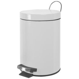 ADOB Kosmetikeimer &raquo;Abfallbeh&auml;lter&laquo; wei&szlig; Metall B/H/T: 24,5cm, 3 l
