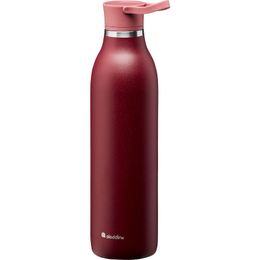 Aladdin Trinkflasche &raquo;City Loop&laquo; Edelstahl, 600 ml rot Edelstahl 600ml