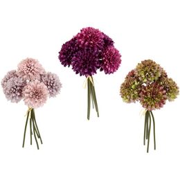I.GE.A. Blumenstrau&szlig; &raquo;Dahlien&laquo; Blumendeko bunt Einheitsgr&ouml;&szlig;e