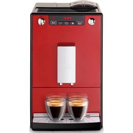 Melitta Kaffeevollautomat &raquo;Solo E950-204, chili-red&laquo; Perfekt f&uuml;r Caf&eacute; cr&egrave;me & Espresso, nur 20cm breit rot Einheitsgr&ouml;&szlig;e Kaffeevollautomat