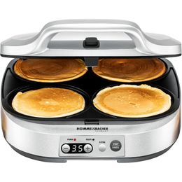 Rommelsbacher Waffeleisen &raquo;PC 1800 Pancakemaker f&uuml;r s&uuml;&szlig;e oder w&uuml;rzige Pancakes&laquo; 1800 W silber