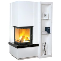 Hark Kaminbaus&auml;tze &raquo;&raquo;Easy 500&laquo;&laquo; 500/57K mit Regal wei&szlig; Mit Aschebeh&auml;lter