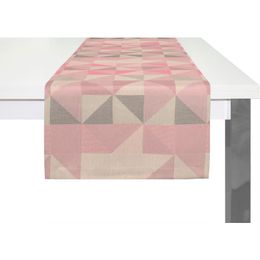 Adam Tischl&auml;ufer &raquo;Bio Bel&laquo; rosa Bio-Baumwolle B/L: 50cm x 150cm