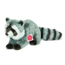 HERMANN TEDDY ORIGINAL Kuscheltier &raquo;Waschb&auml;r&laquo; zum Teil aus recyceltem Material grau Einheitsgr&ouml;&szlig;e Kuscheltier