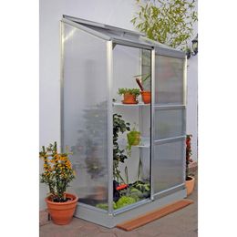 Vitavia Anlehngew&auml;chshaus &raquo;Osiris 900&laquo; silber B/H/T: 131cm x 69cm