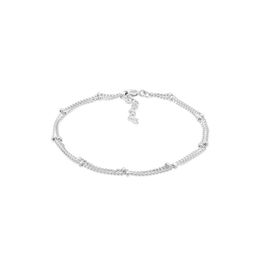 Elli Damen Armband &raquo;Layer Kugel Kettchen Basic Trend 925er Silber&laquo; silber