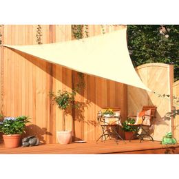 Floracord Sonnensegel Schenkell&auml;nge: 300 cm beige Polyethylen