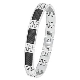 Amor Herren Armband &raquo;9352494&laquo; schwarz 22cm, Carbon Edelstahl