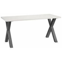 M&auml;usbacher Schreibtisch &raquo;Mio&laquo; grau B/H/T: 160cm x 75cm x 70cm