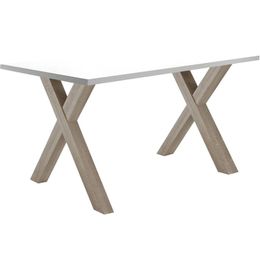 M&auml;usbacher Schreibtisch &raquo;Mio&laquo; braun B/H/T: 120cm x 75cm x 70cm