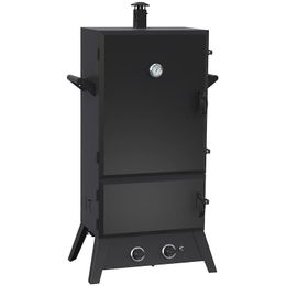 El Fuego Gasgrill &raquo;Portland XXL&laquo; BxTxH: 80x52x145 cm schwarz B/H/T: 80cm x 52cm