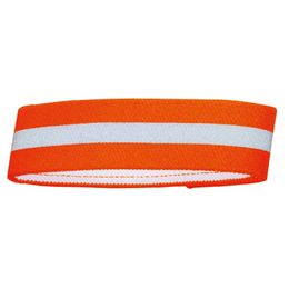 Hunter Warnband mit Klettverschluss orange / S