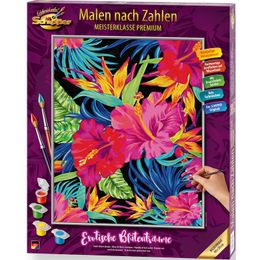 Schipper Malen nach Zahlen &raquo;Meisterklasse Premium - Exotische Bl&uuml;tentr&auml;ume&laquo; Made in Germany bunt Einheitsgr&ouml;&szlig;e