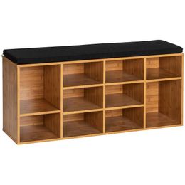 Wenko Schuhbank &raquo;Loft&laquo; BxTxH: 103x29,5x48 cm braun MDF, Polyester B/H/T: 103cm x 48cm x 29,5cm, Polyester