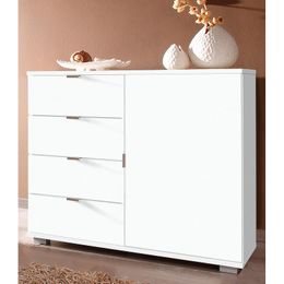 Priess Sideboard Breite 82 cm wei&szlig; B/H/T: 82cm x 71cm x 38cm